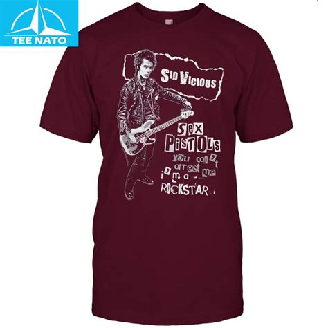 Trade Sid Vicious Sex Pistols Im A Rockstar Graphic Shirt 00 2025