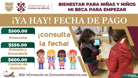 ≫ Fecha De Pago Beca Bienestar Para Niñas Y Niños ¨mi Beca Para