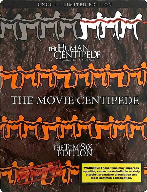 The Human Centipede The Complete Sequence Limited Edition Steelbook