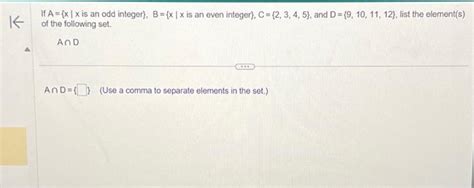 Solved If A Xx Is An Odd Integer B X X Is An Even