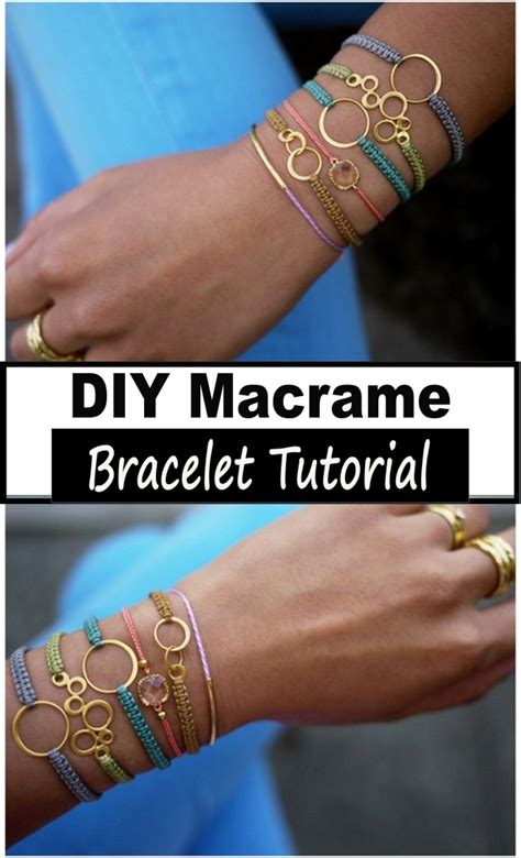 Diy Macrame Bracelet Ideas