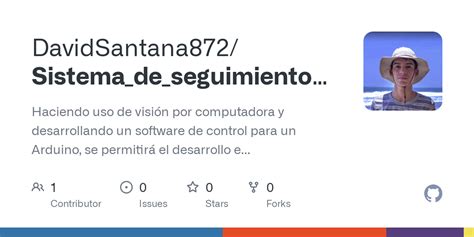 Github Davidsantana872sistemadeseguimientodeobjetosentiemporeal Haciendo Uso De