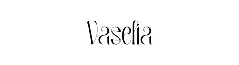 Vaselia Font