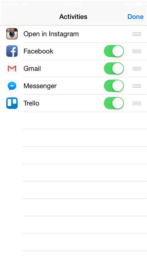 Ios Instagram Iphone Hook Shows Other Icons On