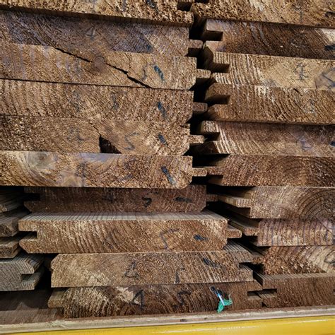 Thermowood Redwood PTGV Matchboard 25x150 19x135 Cover Woodlane Timber