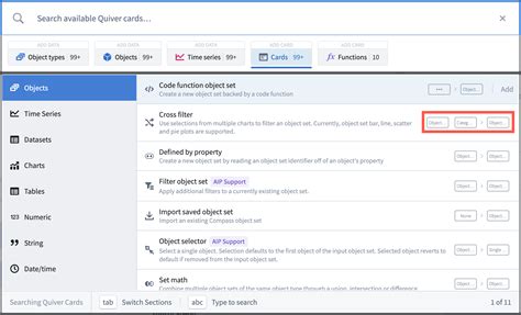 Quiver • Analysis • Data Model • Palantir