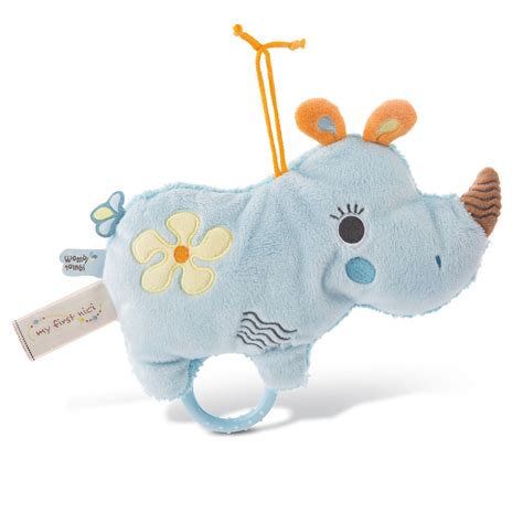 Музыкальная мягкая игрушка NICI «Носорог Мануффи», 20 см | Konik.ru ...