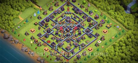 Farming Base Th15 With Link Anti 3 Stars Hybrid Clash Of Clans 2023 Town Hall Level 15