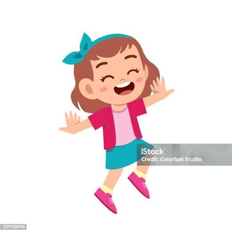 귀여운 아이 대 소녀 쇼 얼굴 표정 춤에 대한 스톡 벡터 아트 및 기타 이미지 춤 가족 개념 Istock