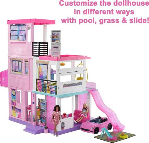 Barbie Deluxe Special Edition 60th Dreamhouse Playset With 2 Dolls Ca