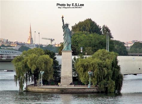 파리여행 세느강 자유의 여신상 네이버 블로그