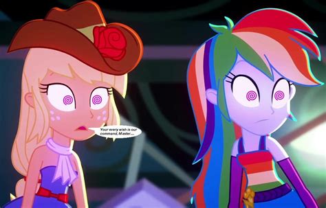 Applejack And Rainbow Dash Hypnotized 2 By Thomaslover88 On Deviantart