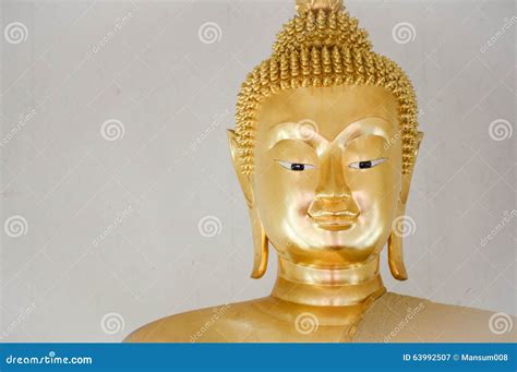 金菩萨雕象 库存图片 图片 包括有 公共 雕塑 金黄 聚会所 宗教信仰 发芽 雕象 金子 63992507