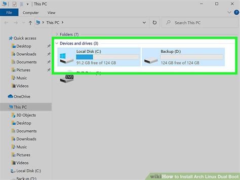 How To Install Arch Linux Dual Boot With Pictures Wikihow