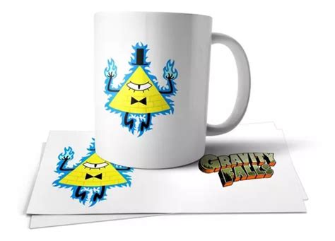 Gravity Falls Bill Triangulo Ojo Taza Tu Propio Estilo Blanco Mercadolibre