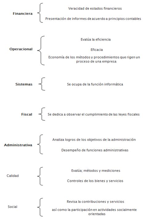 AuditorÍa De Sistemas Clasificacion De Las Auditorias