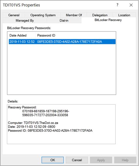 Bitlocker Recovery Group Policy Setup For Fluk Sake