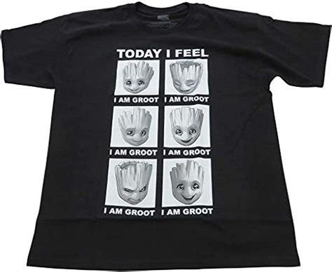 Marvel Little Groot Today I Feel I Am Groot Guardians Of The Galaxy Men