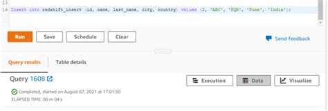 Redshift Insert Into How Insert Into Works In Redshift