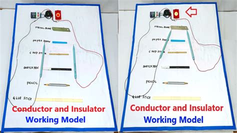 How To Conductor And Insulator Working Model For Science Project Exhibition Science Projects