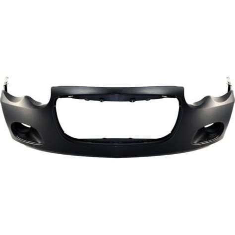 Front Bumper Cover For 2004 2005 Chrysler Sebring Sedan W Fog Lamp