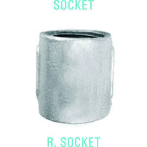 Stainless Steel Pipe Socket Color Silver At Rs 15 Piece In Madurai