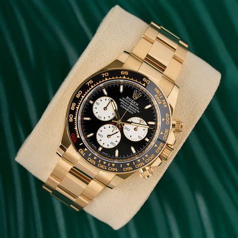 Rolex Daytona Le Mans 126528ln 18k Yellow Gold New Full Set