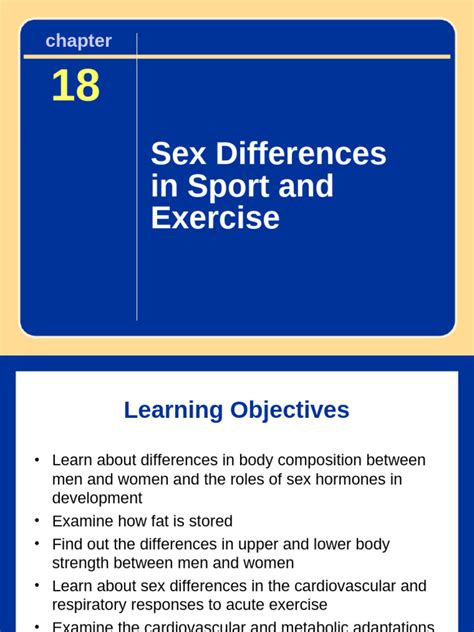 Chapter 18 4e Sex Differences Pdf Menstruation Menstrual Cycle