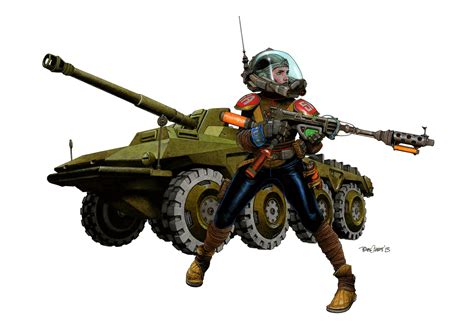 Spacegirl Universe — Travis Charest Art