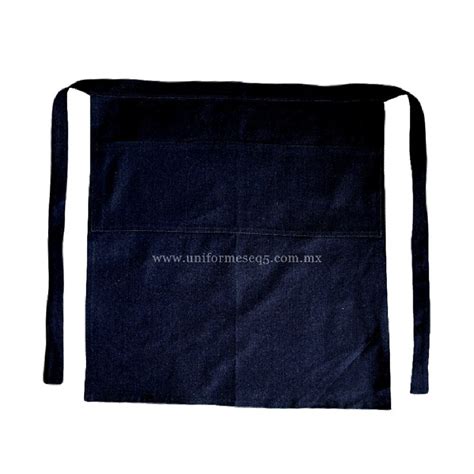 Medio Mandil De Mezclilla Uniformeseq5