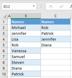 Highlight Cell If Value Exists In Another Column In Excel Google