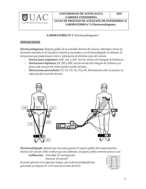 Electrocardiograma Mackarenna Paulina UDocz