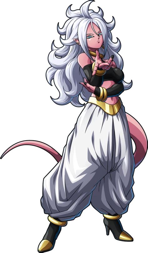 Render Dbfighterz Majin Android 21 Good By Purplehato Dragon Ball
