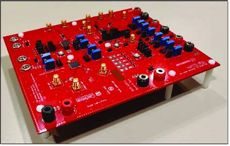 The Main Test Pcb With All Components Soldered Onto It Side View Download Scientific Diagram