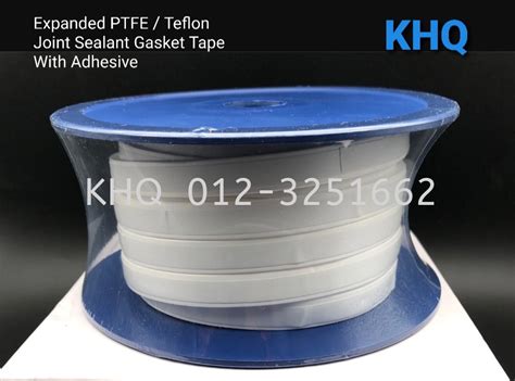 Expanded Ptfe And Teflon Joint Sealant Gasket Tape With Adhesive Package Design Services