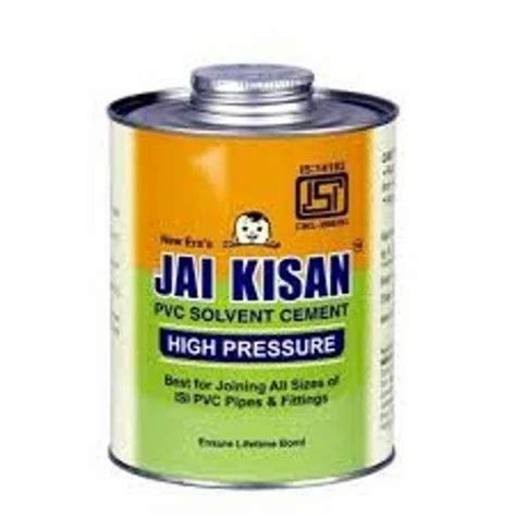Jai Kisan Pvc Solvent Cement 500ml Tin Can At ₹ 260piece In Pimpri