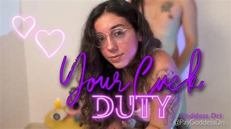Your Cuck Duty Goddess Dri Clips4sale