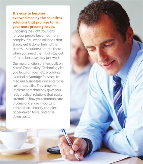 Xerox Workcentre 7830 7835 7845 7855 Brochure Xerox® Connectkey®