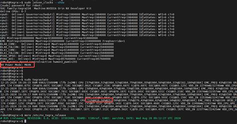 Why Does The Cpu Frequency Decrease In Jp5 1 4 But Not In Jp5 1 2 Jetson Orin Nx Nvidia
