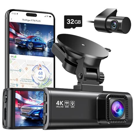 Redtiger K Front Rear Dash Cam For Clark Deals