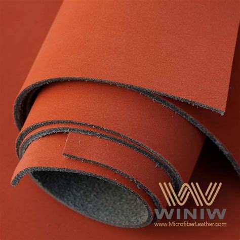 Synthetic Nubuck Vegan Leather For Shoes Upper WINIW Shoe Materials
