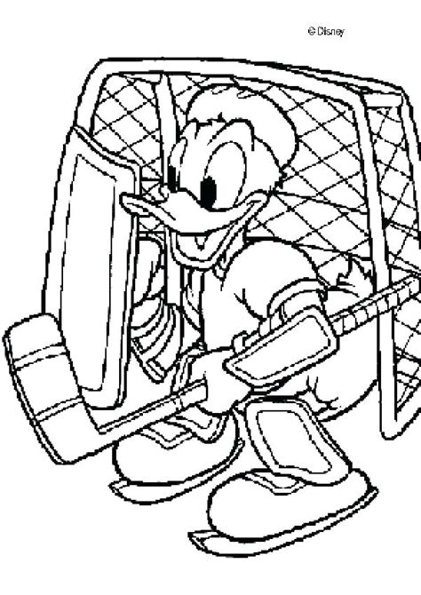 Hockey Goalie Coloring Pages At GetColorings Free Printable