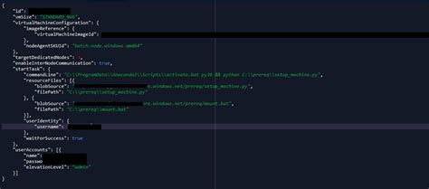 Azure Az Batch Pool Error Nonetype Object Has No Attribute Startswith Stack Overflow