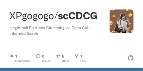 GitHub XPgogogo ScCDCG Single Cell RNA Seq Clustering Via Deep Cut Informed Graph