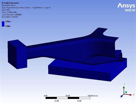 Explicit Dynamic Impact Test Energy Error R Ansys