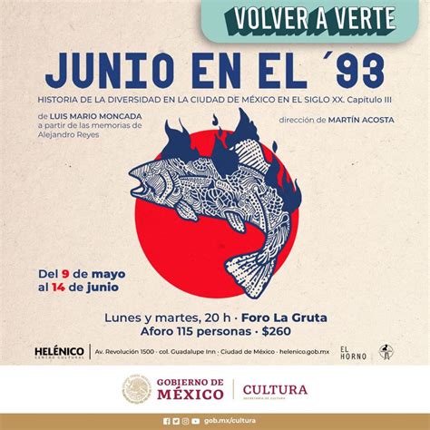Secretaría de Cultura on Twitter VolverAVerte Cartelera