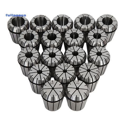 3 20mm Metric Er32 Carbon Steel Collet Chuck For Cnc Lathe Engraving Machine Shopee Philippines