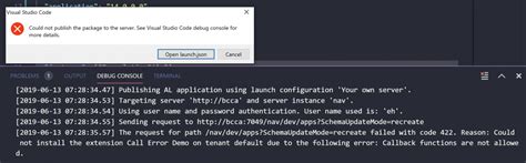Callback Functions Are Not Allowed” Error During App Install