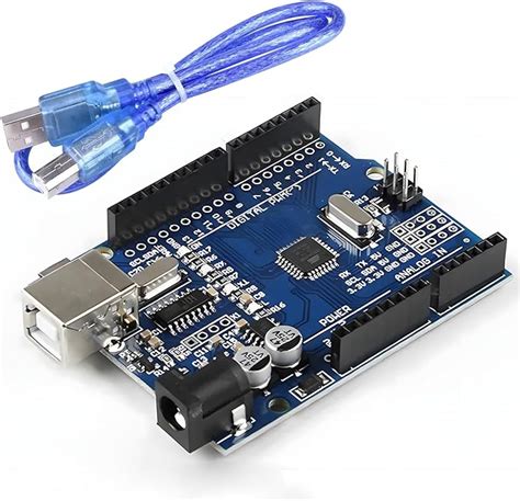 Amazon Uno R Board Atmega P With Usb Cable Arduino Compatible For Arduino Input