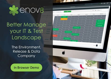 Enov8 Manage It And Data With In Browser Demo Enov8 Posted On The